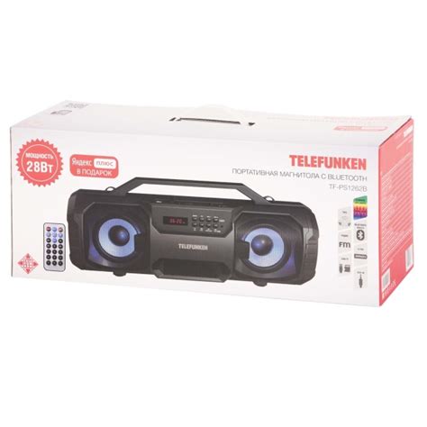 Telefunken TF-PS1262B инструкция