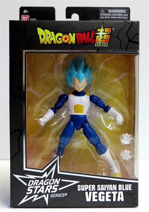 Bandai Dragon Ball Stars Wave 16 Super Saiyan Blue Vegeta Action Figure Walmart Walmart