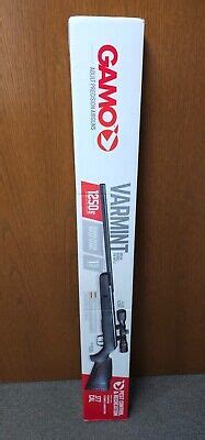 Gamo Varmint Air Rifle W 4x32mm Scope 177 Cal 1250FPS Black