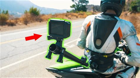 Unique Gopro Mount For Motorcycle Riding Youtube