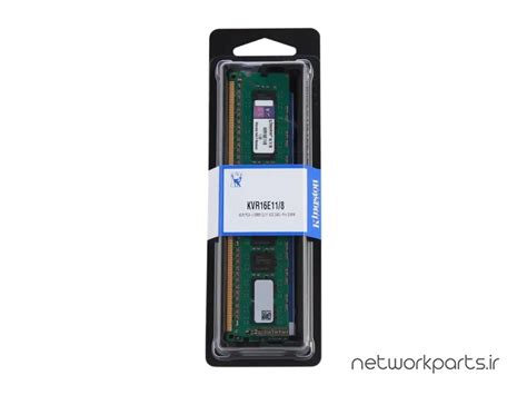 رم سرور Ram کینگستون Kingston مدل Kvr16e11 8 ظرفیت 8gb تجهیزات شبکه