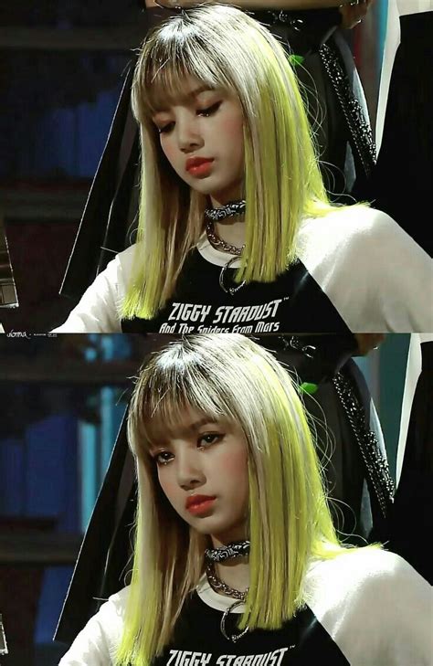 Blackpink Lisa Boombayah Chicas Con Cabello Corto Cortes De