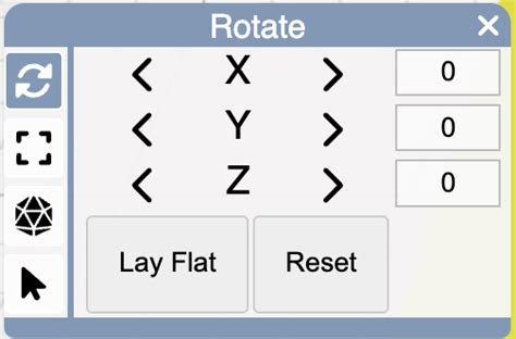 Part Rotation Buttons Non Functional Issue GridSpace Grid Apps GitHub