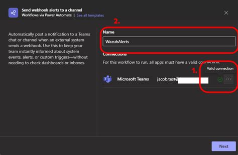 Wazuh Alerts To Micrsoft Teams Integration [powerautomate Workflows] Cylenth Blog