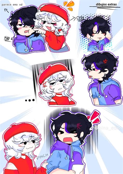 Celynnei Y Nabi 💜 ️ Nabi Y Cely Ship Pandilla De Don Gato Manga