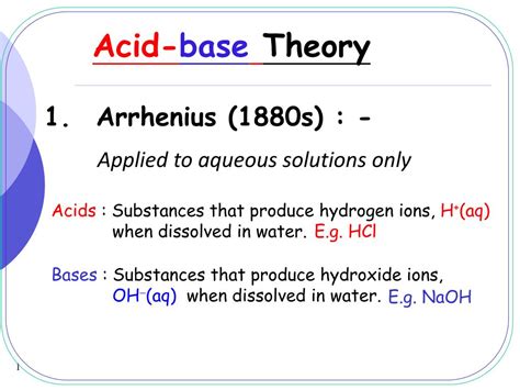 Ppt Acid Base Theory Powerpoint Presentation Free Download Id 2978896