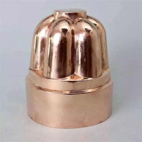 Large Fluted Copper Mould In Large