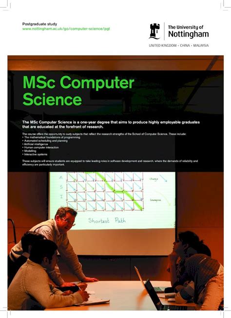 Pdf Msc Computer Science University Of Nottingham · Msc Computer