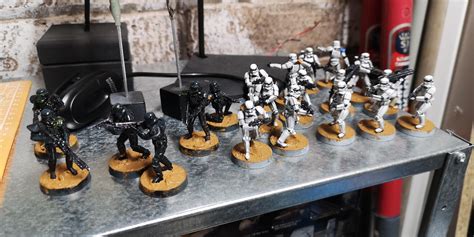 First Legion miniatures done! : r/SWlegion