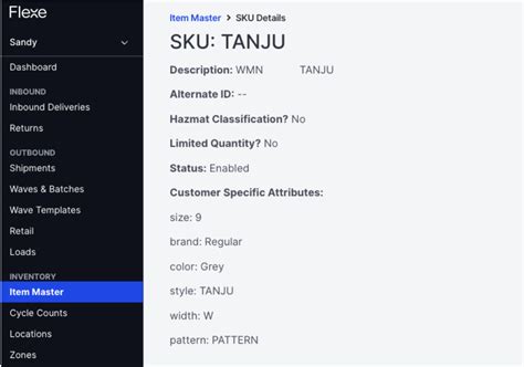 Customer Specific Attributes Csas Flexe