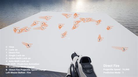 advanced lock on system unreal engine asset