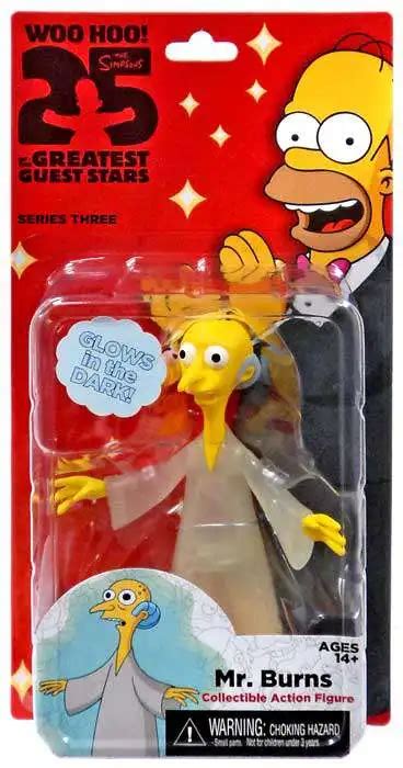 Neca The Simpsons Greatest Guest Stars Series 3 Mr Burns 5 Action