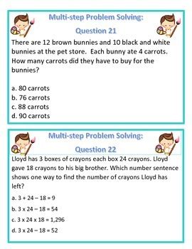 The Art Of Problem Solving Multiplication Question Set A By Born Educate