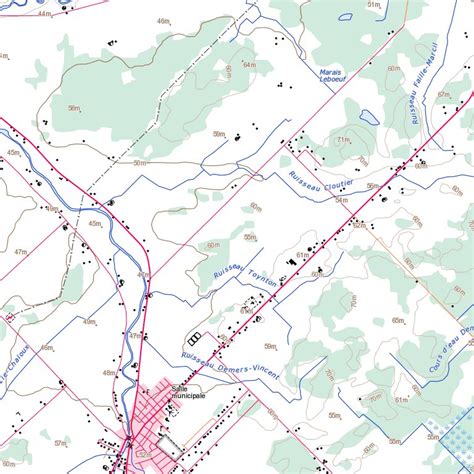Saint Chrysostome Qc 031h04 Toporama Map By Natural Resources Canada