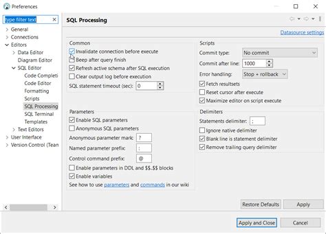 Set Session Statement Is Not Working In Console Window · Issue