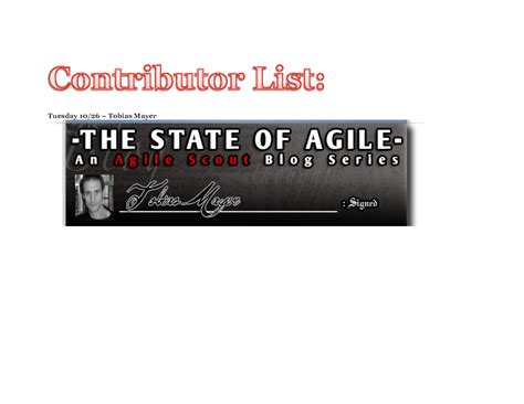 Solution Agile Management Class Notes47623274 Agile Scout State Of