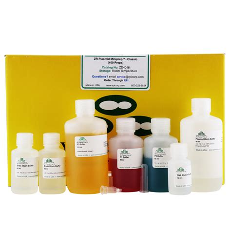 Zd4016 Zr Plasmid Miniprep Classic Dna Kit 400 Preps