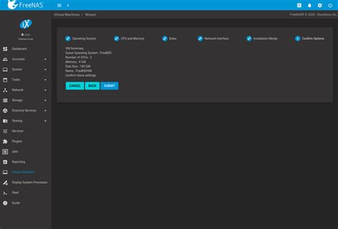 18 virtual machines — freenas®11 3 u5 user guide table of contents
