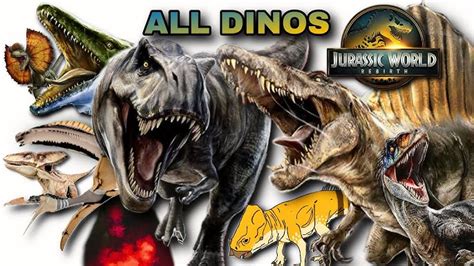 Lots Of Dinosaurs Jurassic World Learn Dinosaur Names