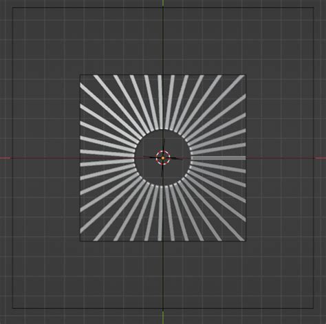 Modifiers Problem With Radial Array Trying To Be Cut Out As A Cube