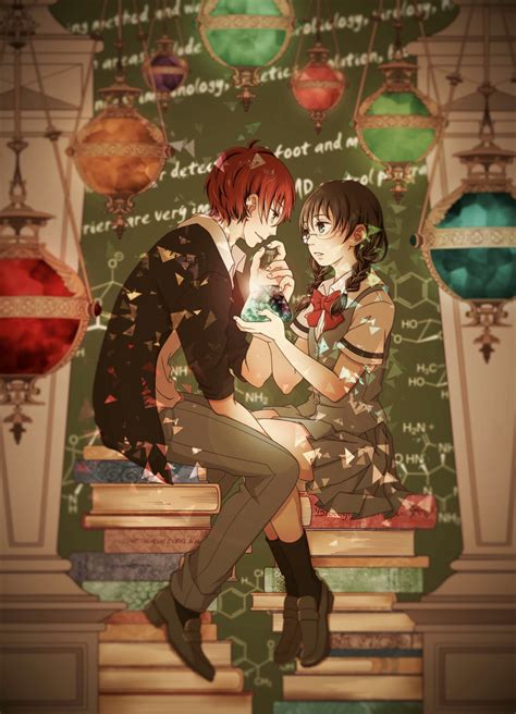 Akabane Karma And Okuda Manami Ansatsu Kyoushitsu Drawn By Yumeko