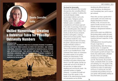 The Number Sage On Linkedin Article By Me In The International Numerology Forum Magazine On