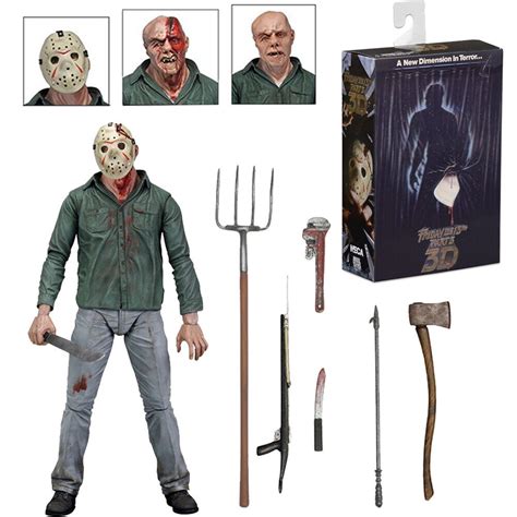 Neca 39702 Neca Friday The 13th Part 3 Jason Voorhees Action Figure