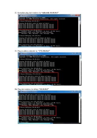 Laporan Router Mikrotik PDF