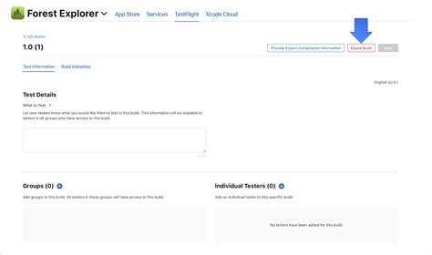 Stop Testing A Build Test A Beta Version App Store Connect Help