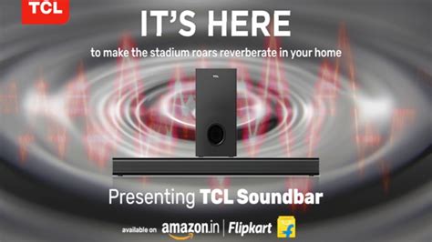 TCL Launches Soundbar With A Wireless Subwoofer Right Before Diwali