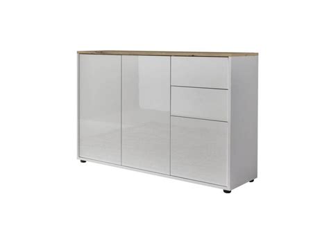 Bmg Möbel Kommode Mailand 10 Artisan In Weiß Oberboden Artisan Eiche