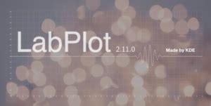 LabPlot Scientific Plotting And Data Analysis