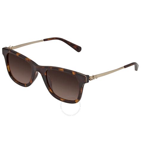 Coach Brown Gradient Square Unisex Sunglasses 0hc8279u 5120t5 51