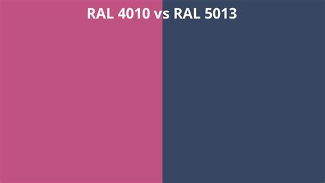 Ral 4010 Vs 5013 Ral Colour Chart Uk