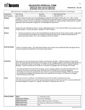 Fillable Online To Obtain Authority To Enter Into An Acknowledgement