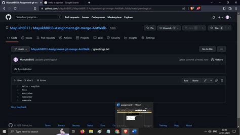 Github Mayukhbr Mayukhbr Assignment Git Merge Antwalk
