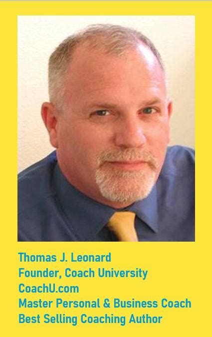 Thomas Leonard Was My First Promethean Strategies Llc Facebook