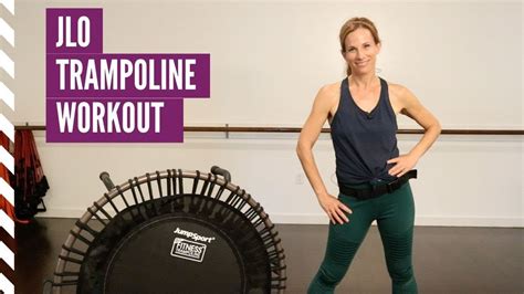 Trampoline Workout 15 Min Rebounder Dance Workout Rebounder