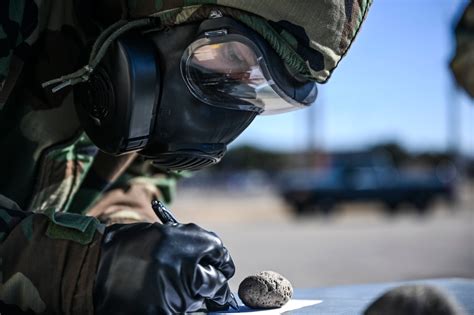 DVIDS Images Th CES Participates In CBRN Task Qualification Training Image Of