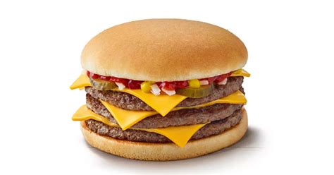McDonald S Triple Cheeseburger Looks Nothing Like The Ad Furious Fans Claim Mirror Online