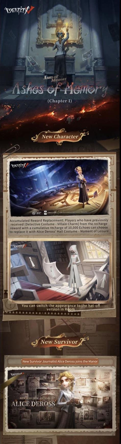 Ashes Of Memory And What To Expect From Official Idv Twitter Ridentityv