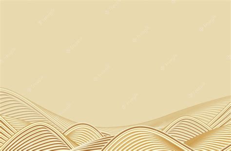 Premium Photo 3d Render Waveform Flowing Gold Abstract Line Texture