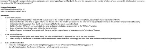solved summary write out a c program that declares a