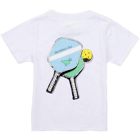 Pickleball Ss White Smock Candy
