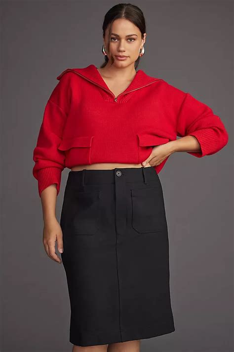 The Colette Knee Length Skirt By Maeve Anthropologie It