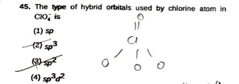 45 The Type Of Hybrid Orbitals Used By StudyX