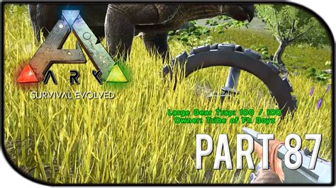 Ark Survival Evolved Gameplay Part 87 Bear Traps Youtube
