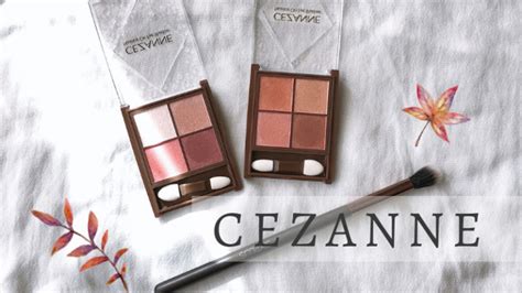 【cezanne】セザンヌの「ニュアンスオンアイシャドウ」をレビューする【スウォッチ・着画】 Muji Blog