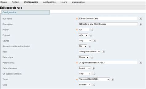 Expressway Ce Rule For External Domain Cisco Community