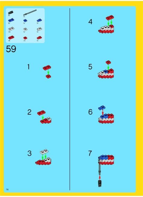 LEGO Instructions For Set 10197 Fire Brigade Advanced Models Modular Buildings Collection